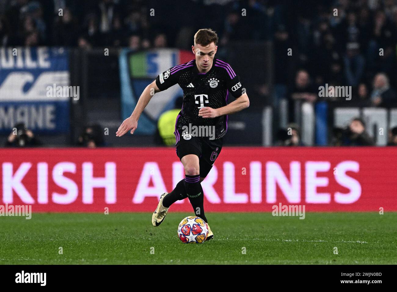 Joshua Kimmich of FC Bayern Munchen in action during the Uefa Champions ...