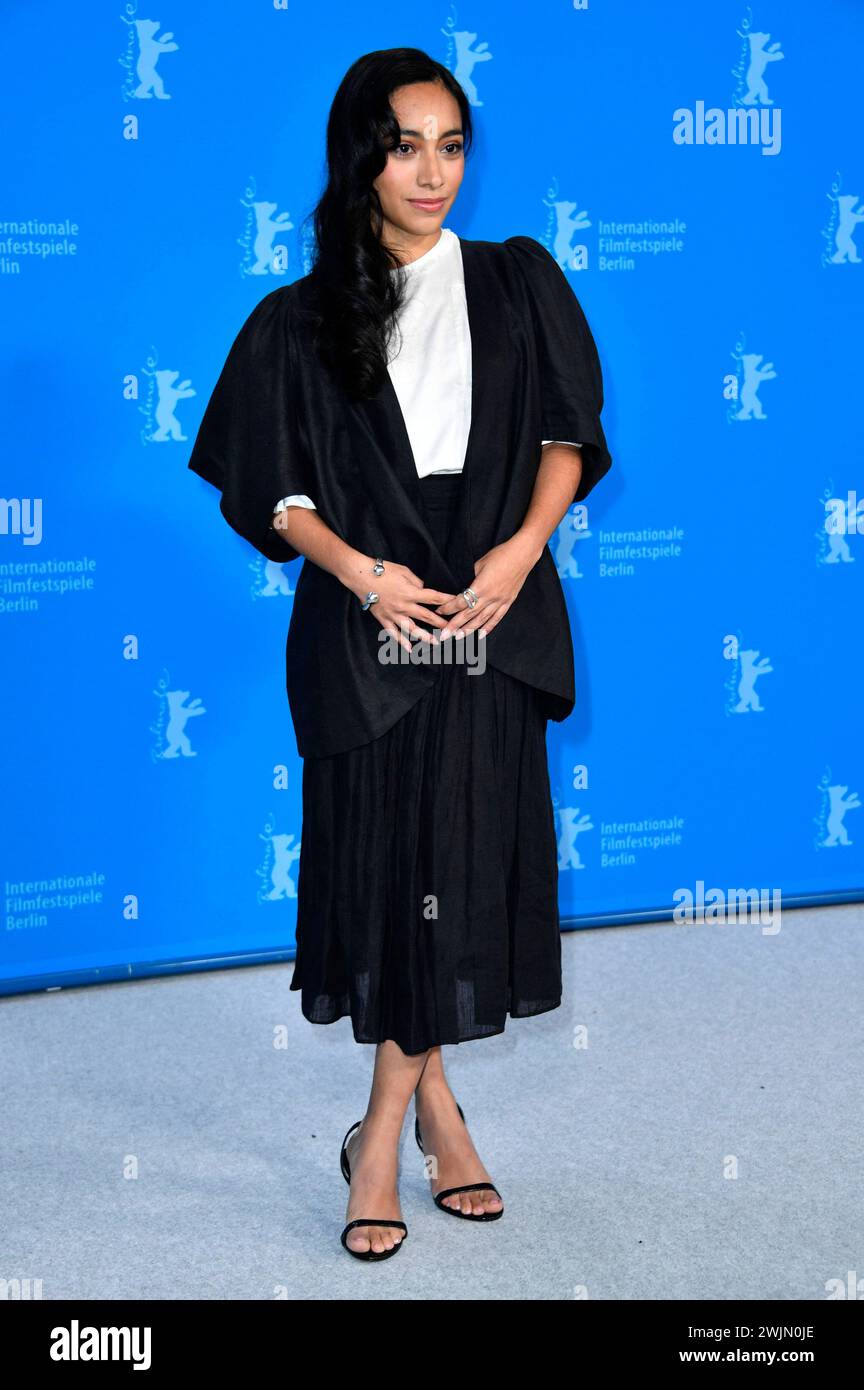 Anna Diaz beim Photocall zum Kinofilm La Cocina auf der Berlinale 2024 ...
