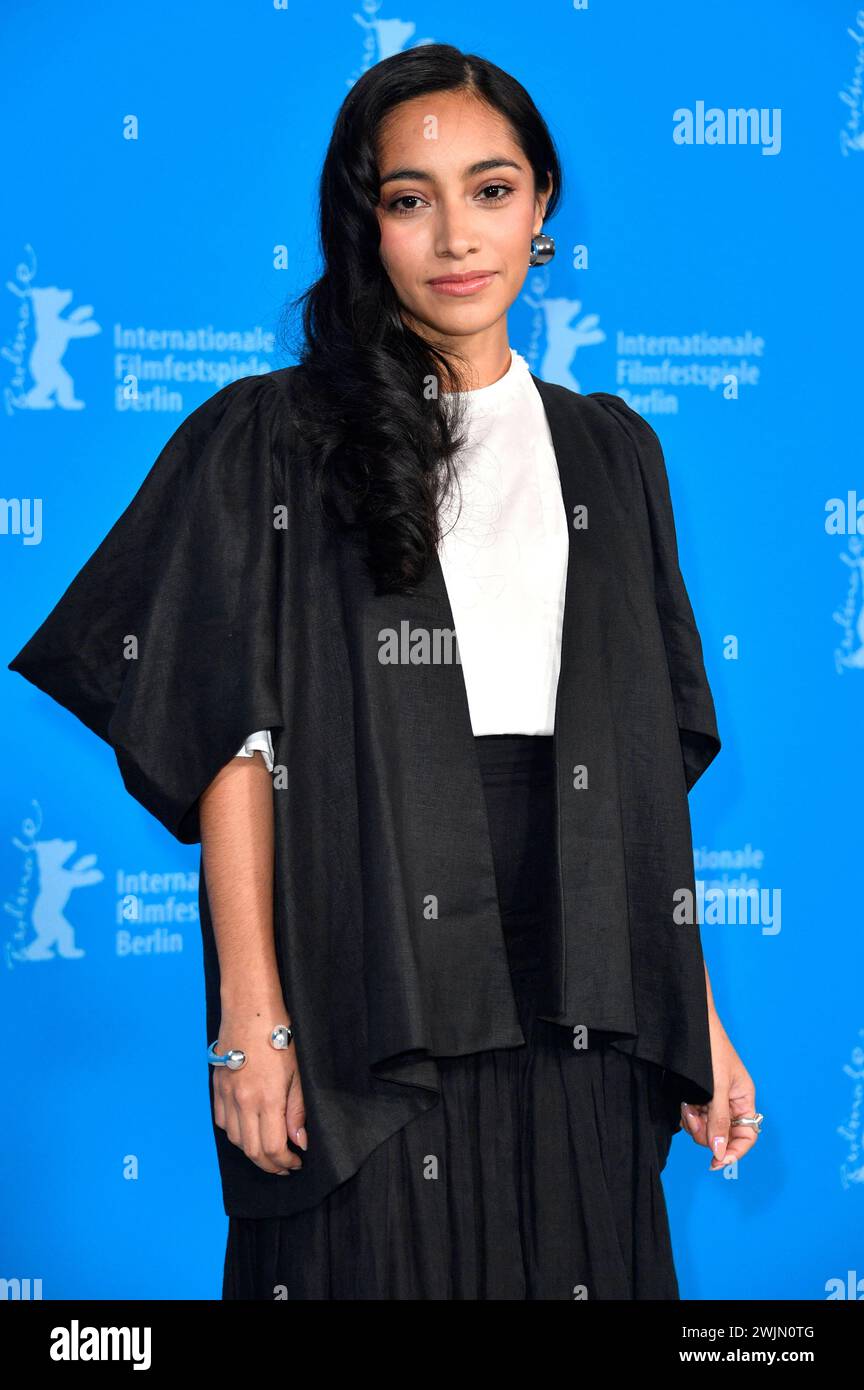 Anna Diaz beim Photocall zum Kinofilm La Cocina auf der Berlinale 2024 ...