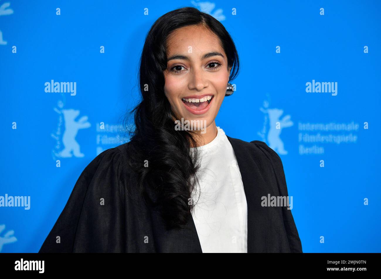 Anna Diaz beim Photocall zum Kinofilm La Cocina auf der Berlinale 2024 / 74. Internationale ...