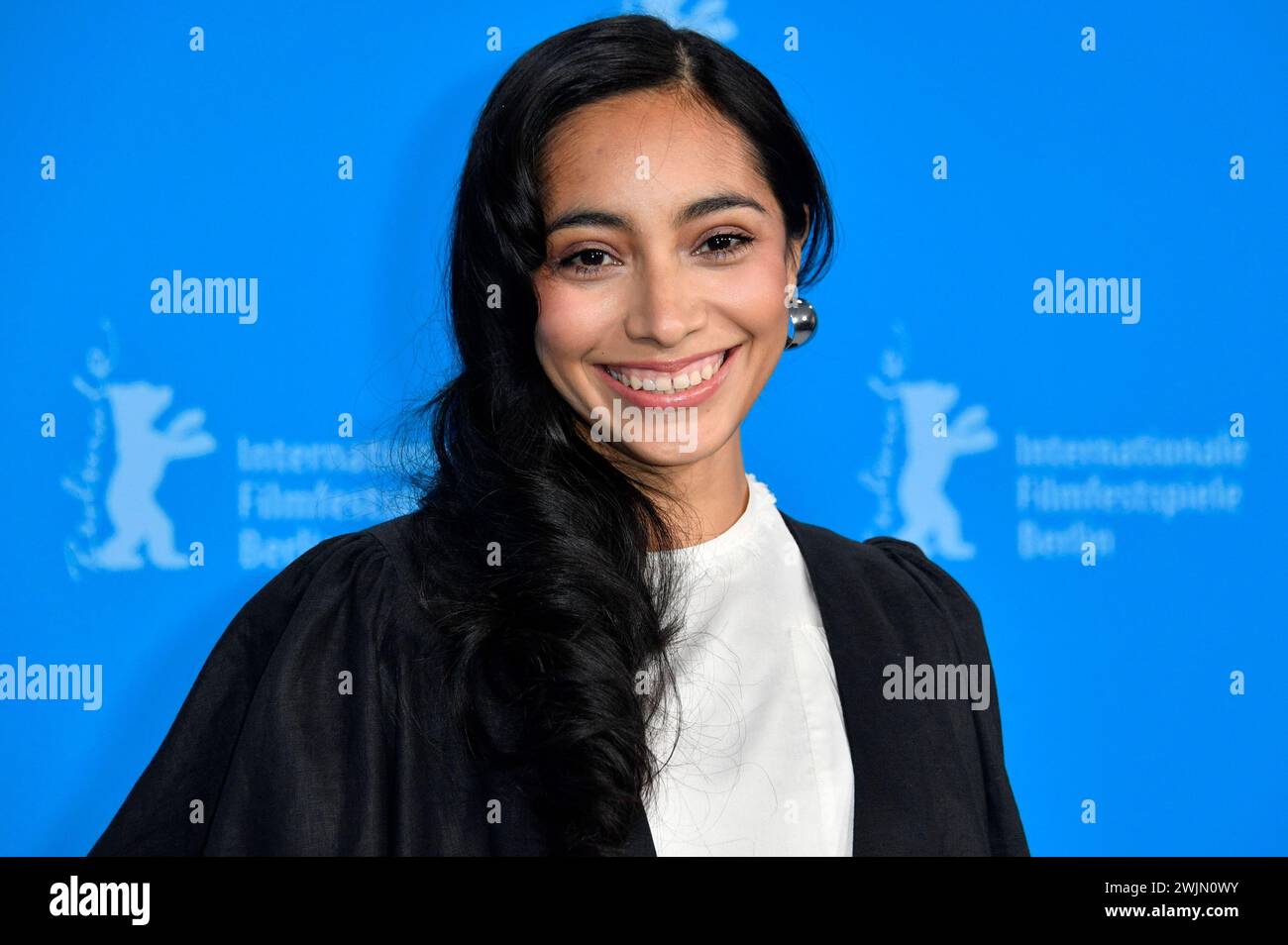 Anna Diaz beim Photocall zum Kinofilm La Cocina auf der Berlinale 2024 ...