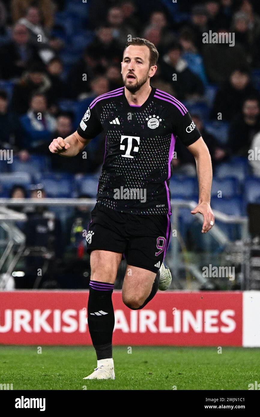 Harry Kane of FC Bayern Munchen in action during the Uefa Champions ...