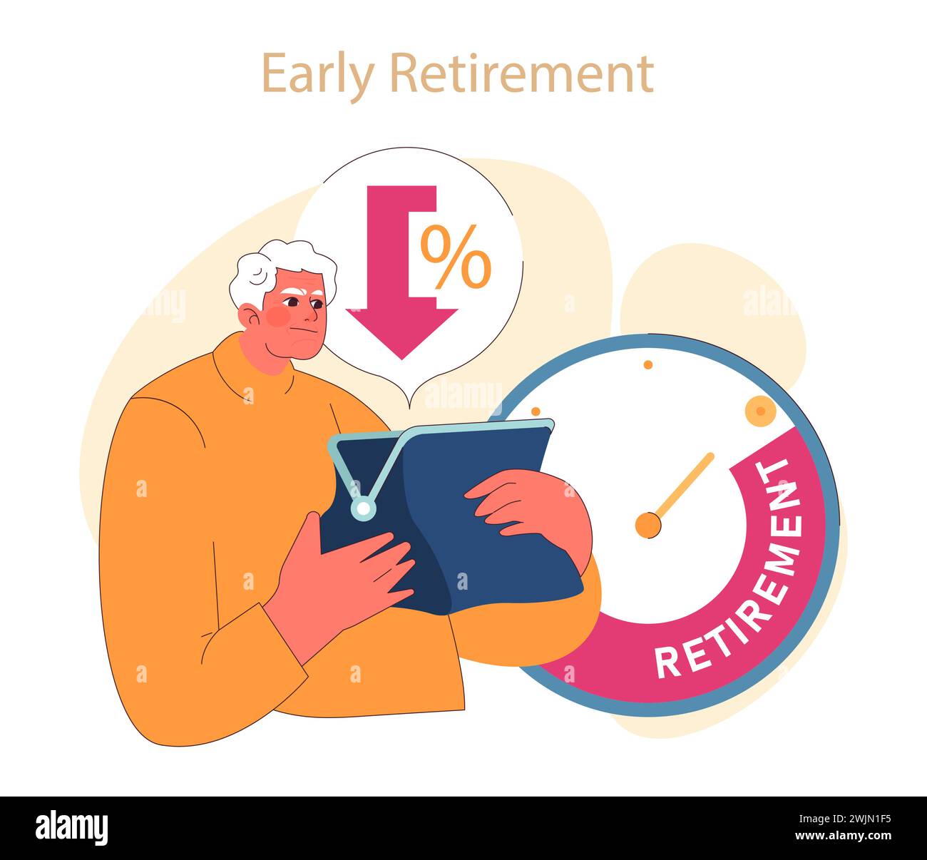 401k decision Cut Out Stock Images & Pictures - Alamy