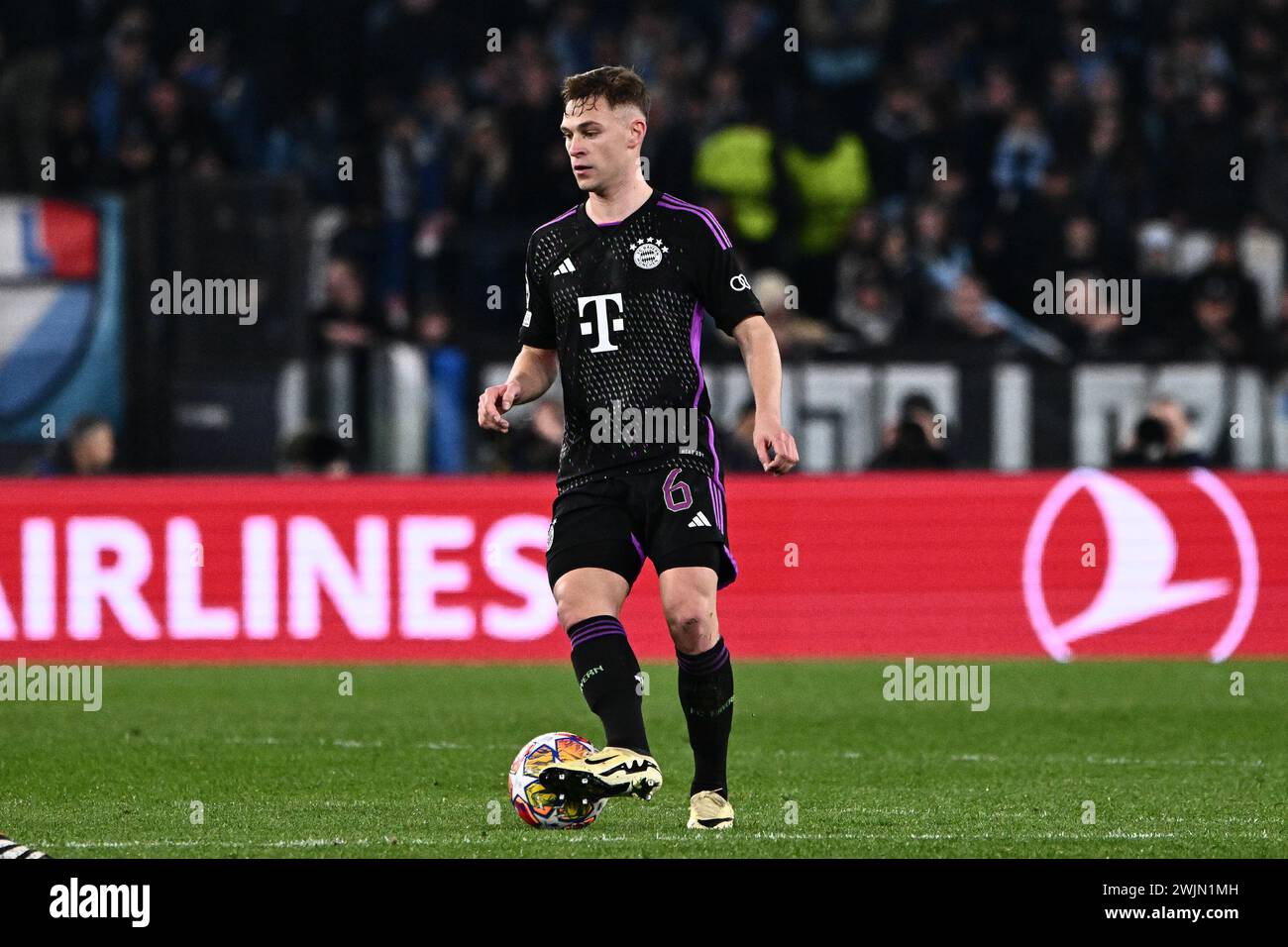 Joshua Kimmich of FC Bayern Munchen in action during the Uefa Champions ...