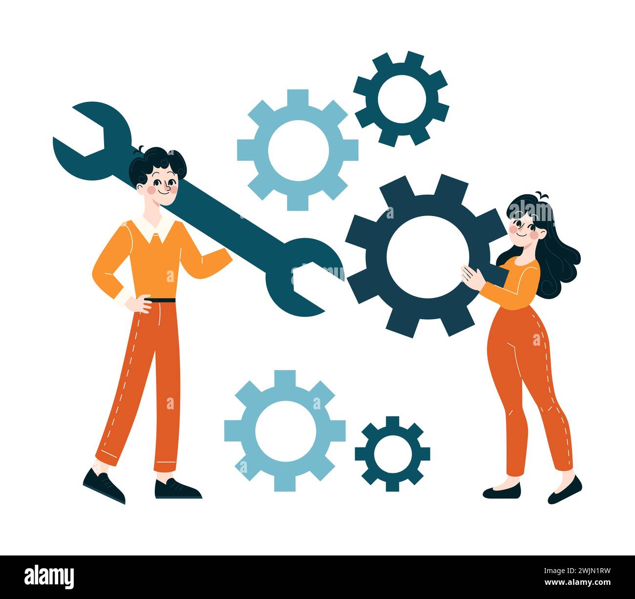 Reliability system and mechanical Stock Vector Images - Alamy