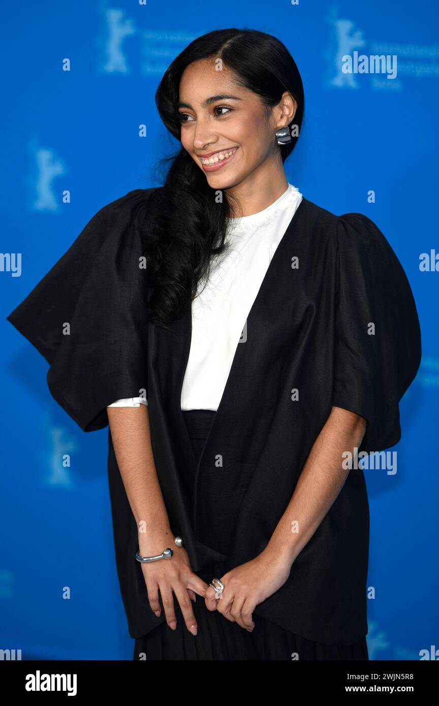 Anna Diaz beim Photocall zum Kinofilm La Cocina auf der Berlinale 2024 ...