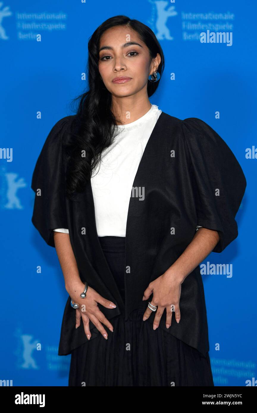 Anna Diaz beim Photocall zum Kinofilm La Cocina auf der Berlinale 2024 ...