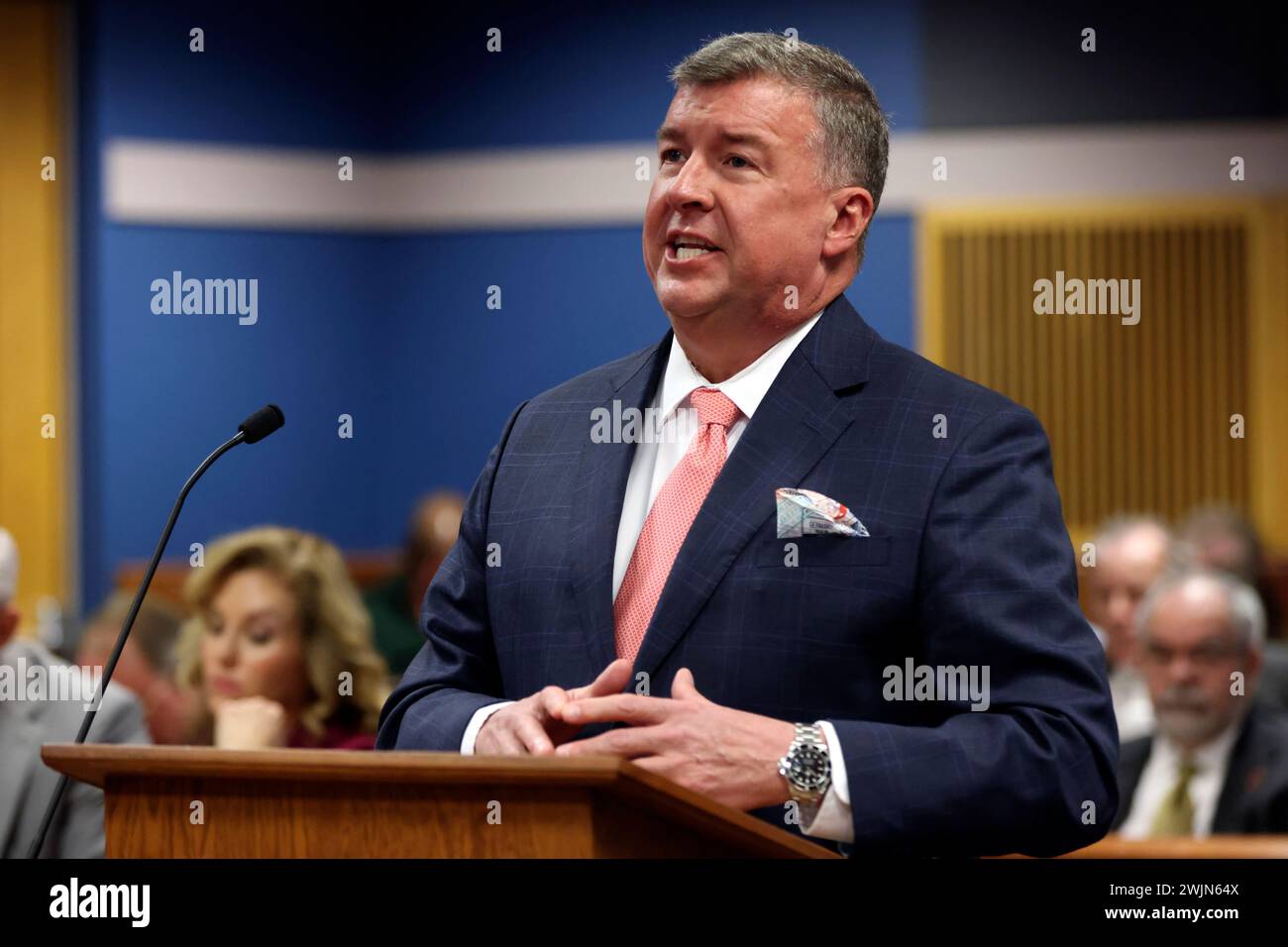 Attorney Allyn Stockton, who represents Rudy Giuliani, questions John ...