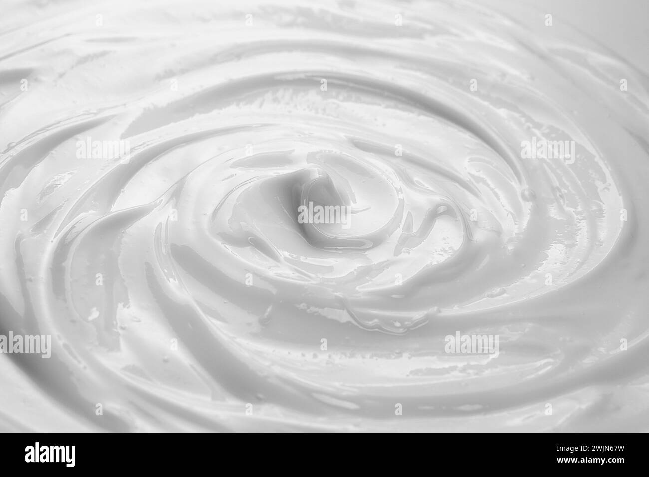 Creamy milk texture Black and White Stock Photos & Images - Alamy