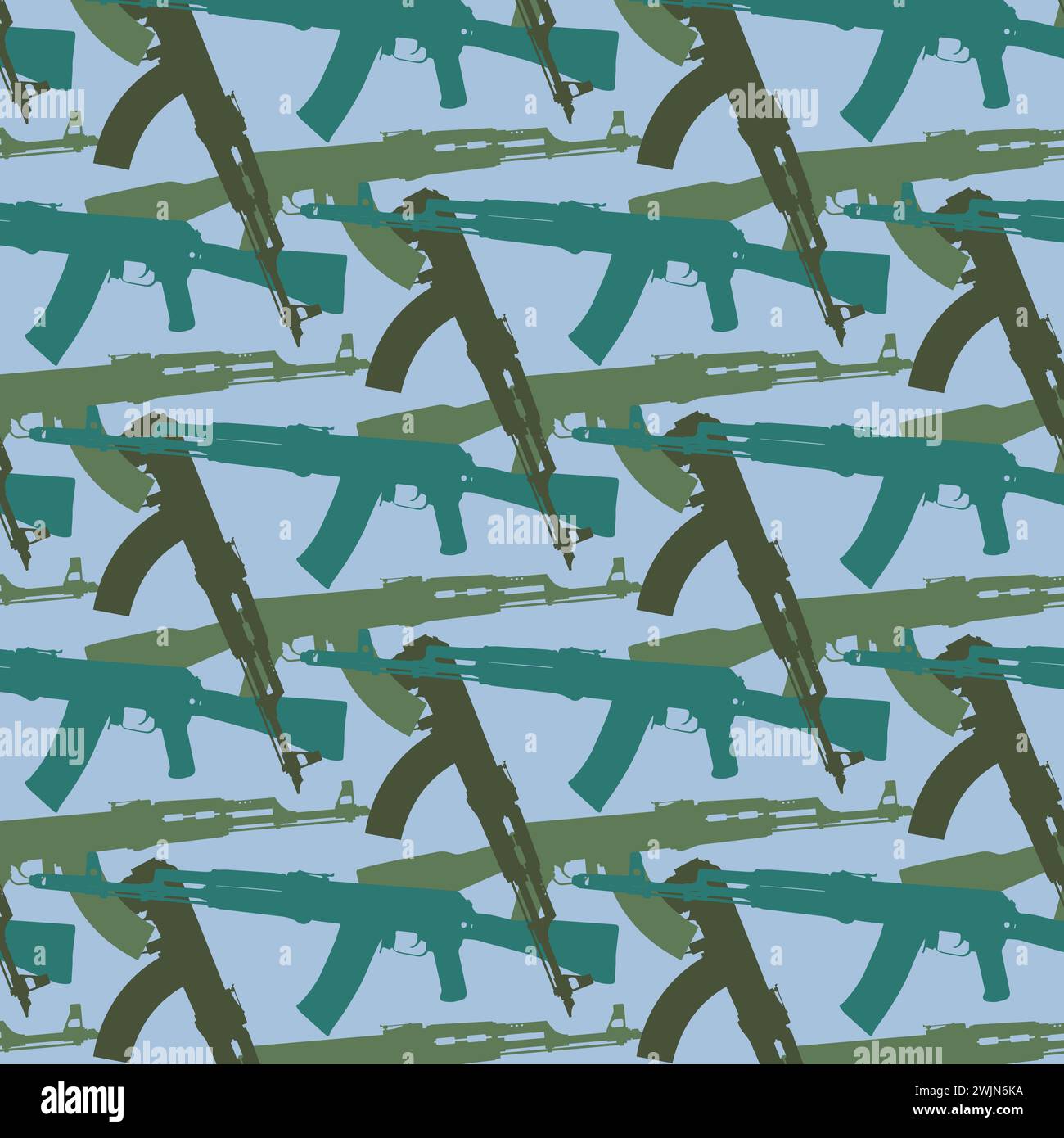 Kalashnikov Russian gun steamless texture. Vector. Eps. Vector ...