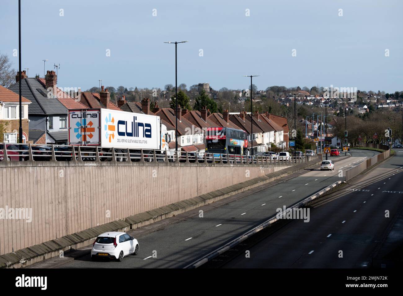 Hagley Road West, Quinton, West Midlands, England, UK Stock Photo - Alamy
