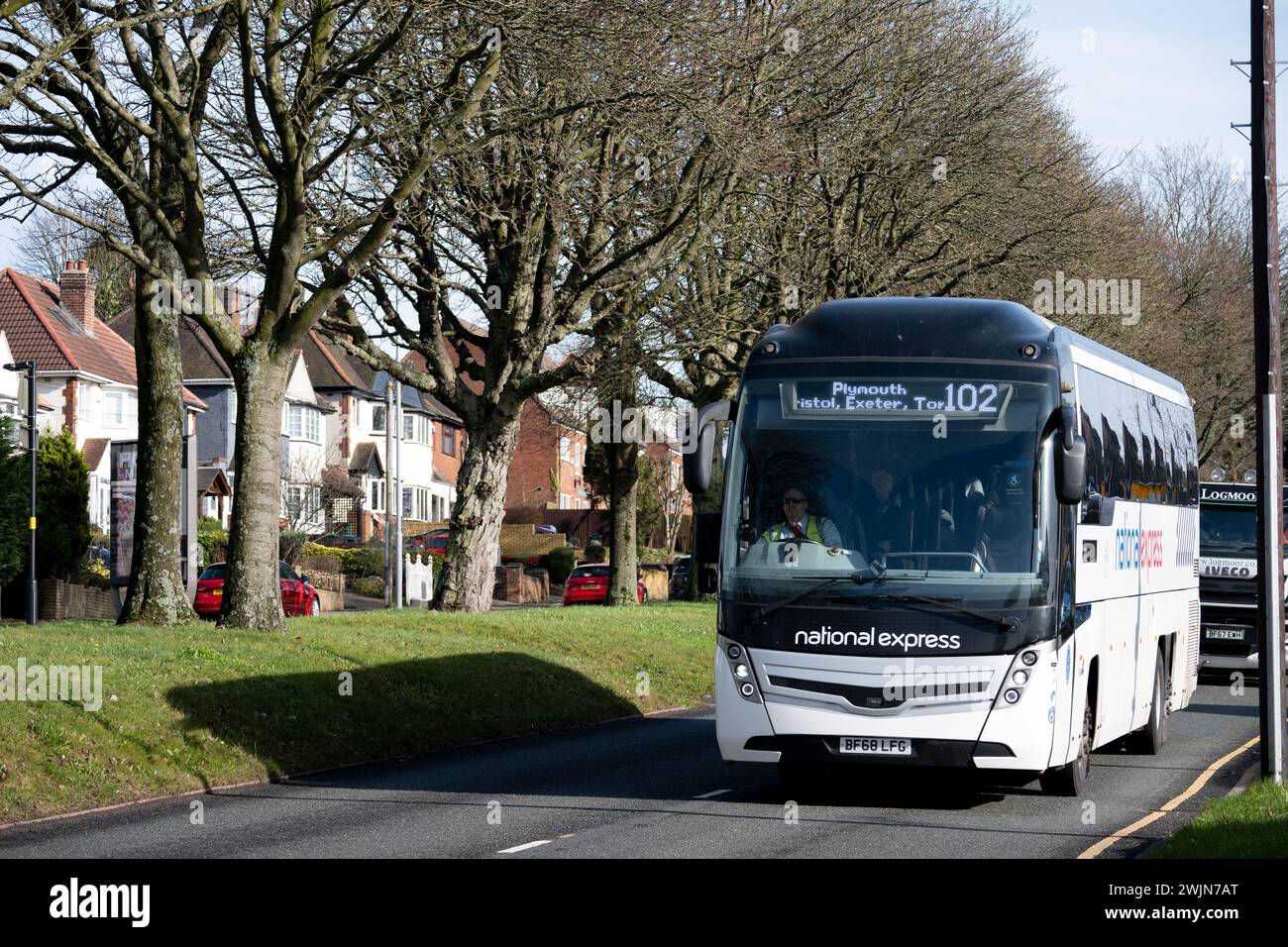 National express coach service hi-res stock photography and images - Alamy