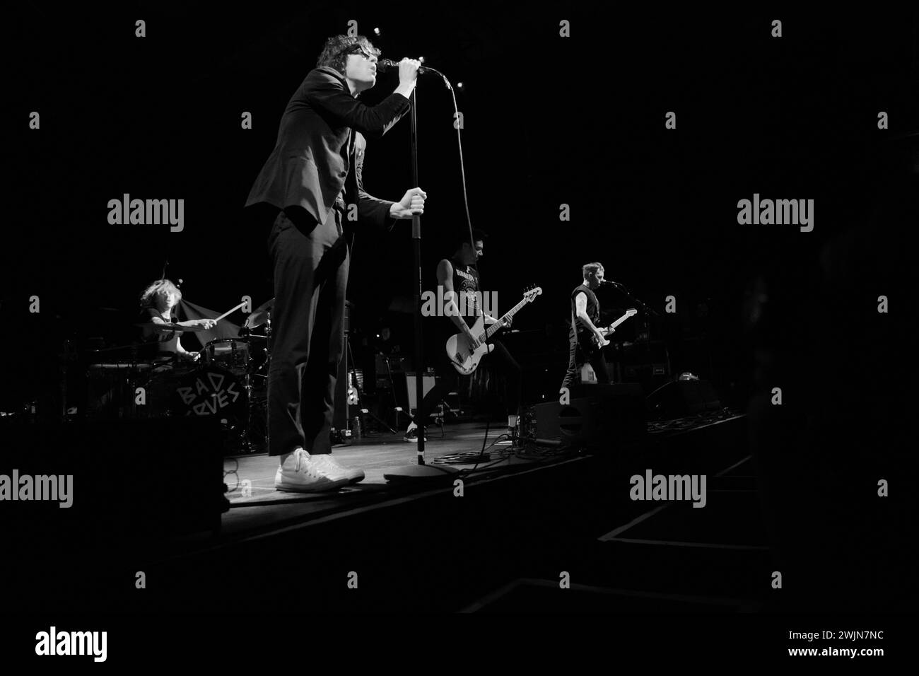 Bad nerves 2024 tour Black and White Stock Photos & Images - Alamy