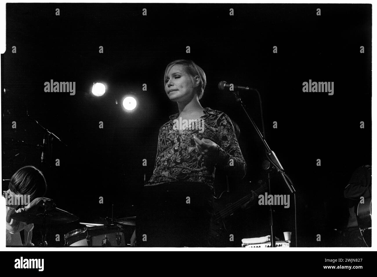 NINA PERSSON, YOUNG, THE CARDIGANS, 1996: A young Nina Persson of The ...