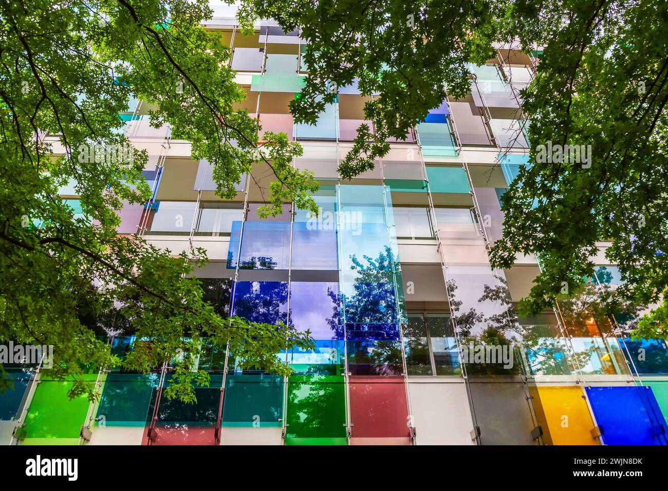 Novartis Campus at Basel. Forum 3 building designed by Diener & Diener ...