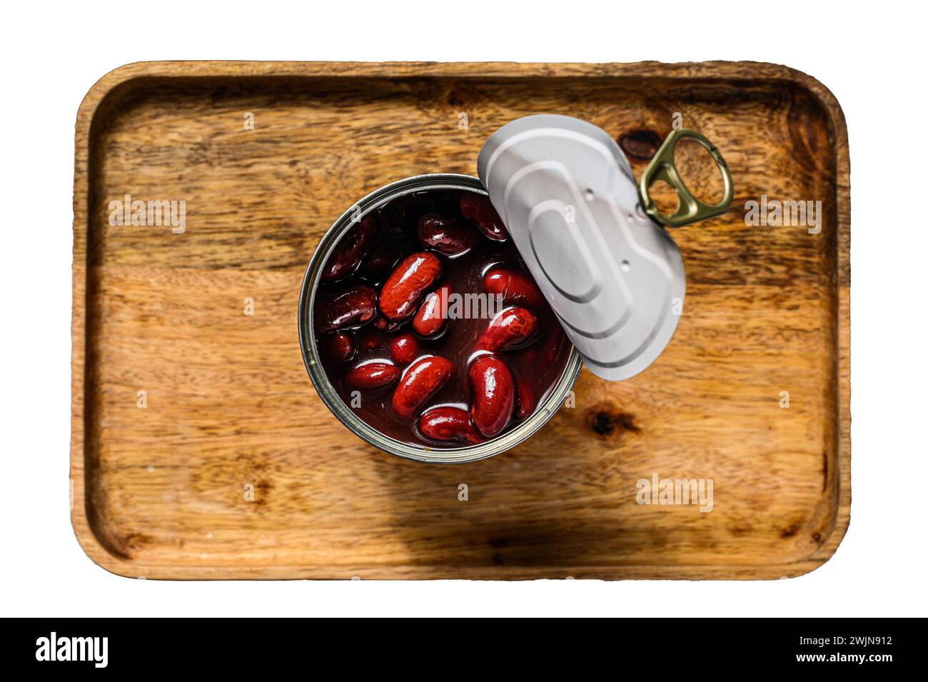 Baked beans in tomato sauce tin can container hi-res stock photography ...