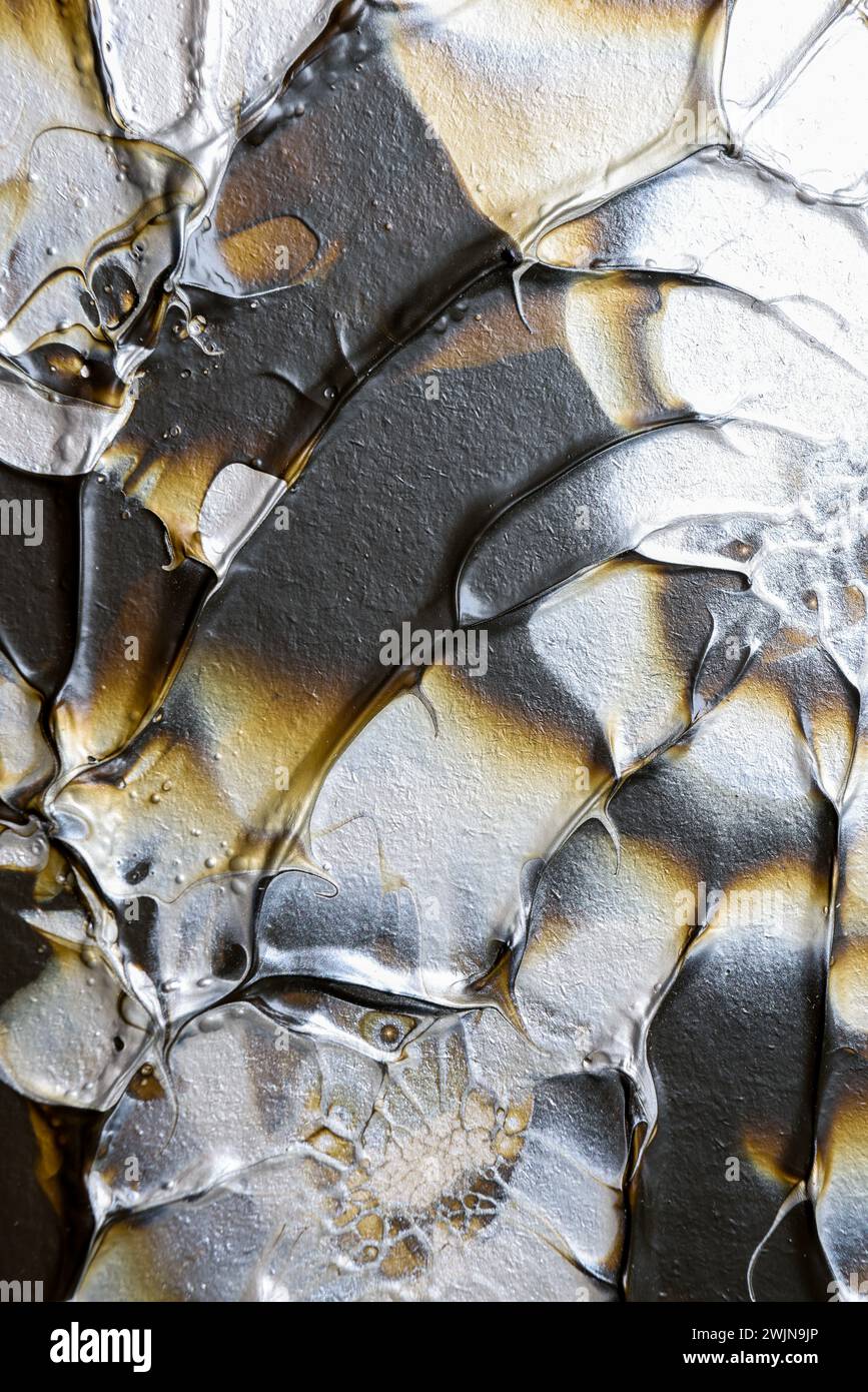 Abstract gradient background of silver, gold and brown colors Stock ...