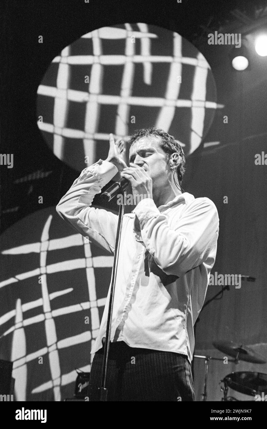 TIM BOOTH, JAMES, 1997: Tim Booth of the UK band James on the Whiplash ...