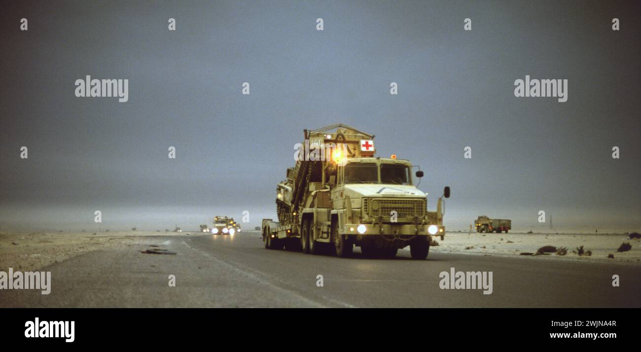Gulf war british army 1991 hi-res stock photography and images - Alamy