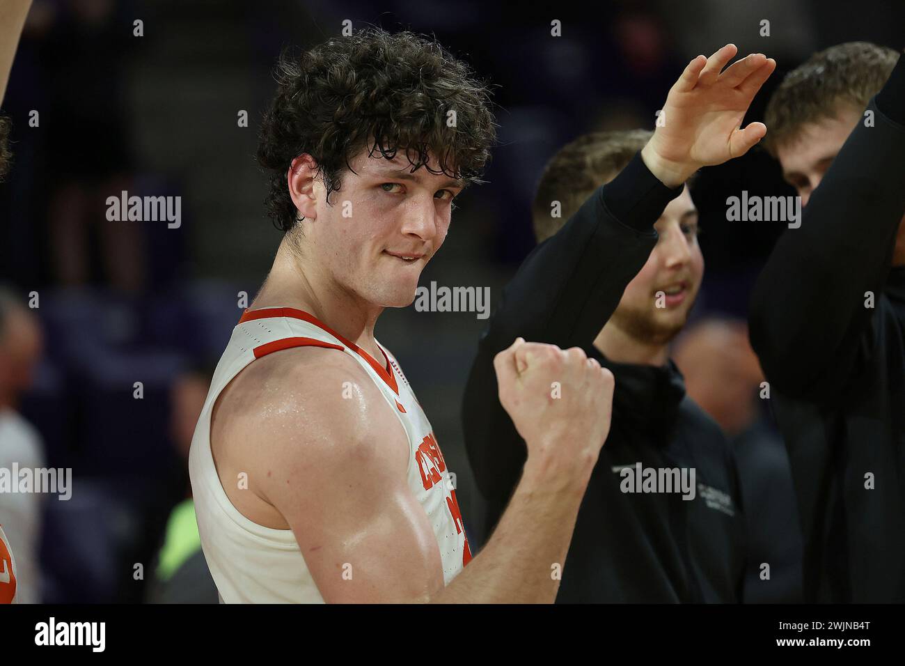 CLEMSON, SC - FEBRUARY 14: Clemson Tigers center PJ Hall (24) during a ...