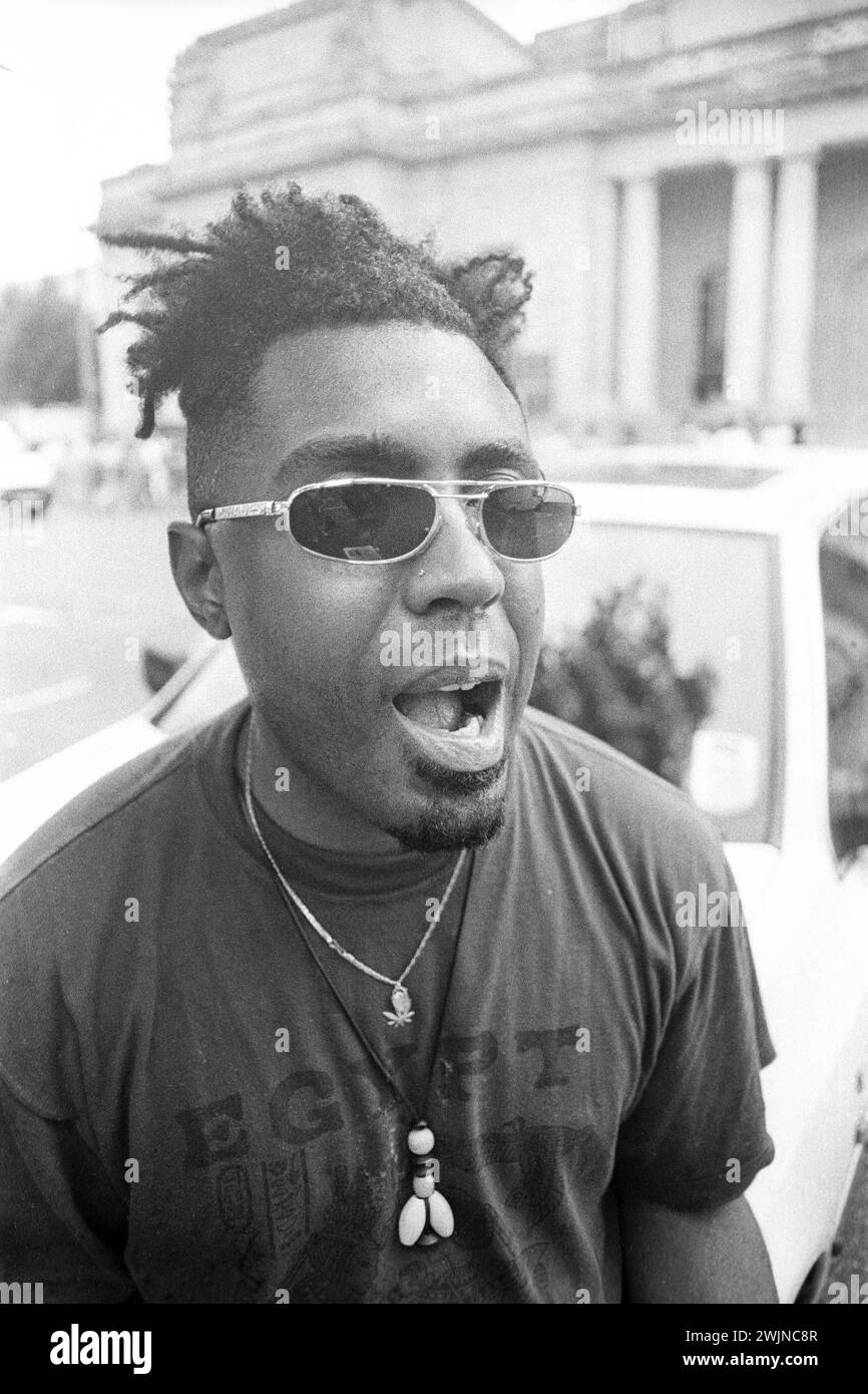 OMAR, SOUL SINGER, PORTRAIT, 1997: A young portrait of the British ...