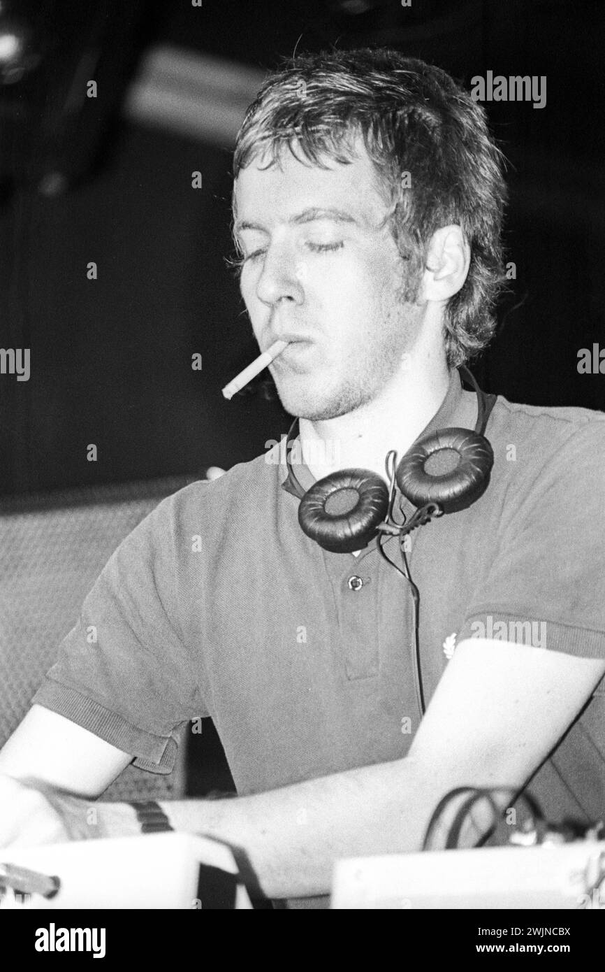 RIchard Fearless from the band Death In Vegas playing at Cardiff Big ...