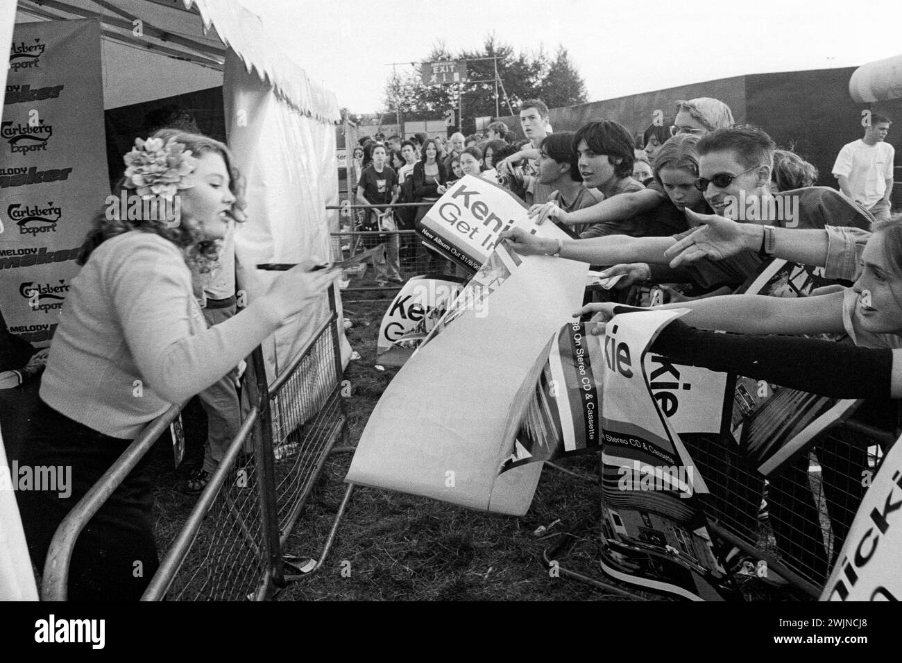 Crowd posters Black and White Stock Photos & Images - Alamy