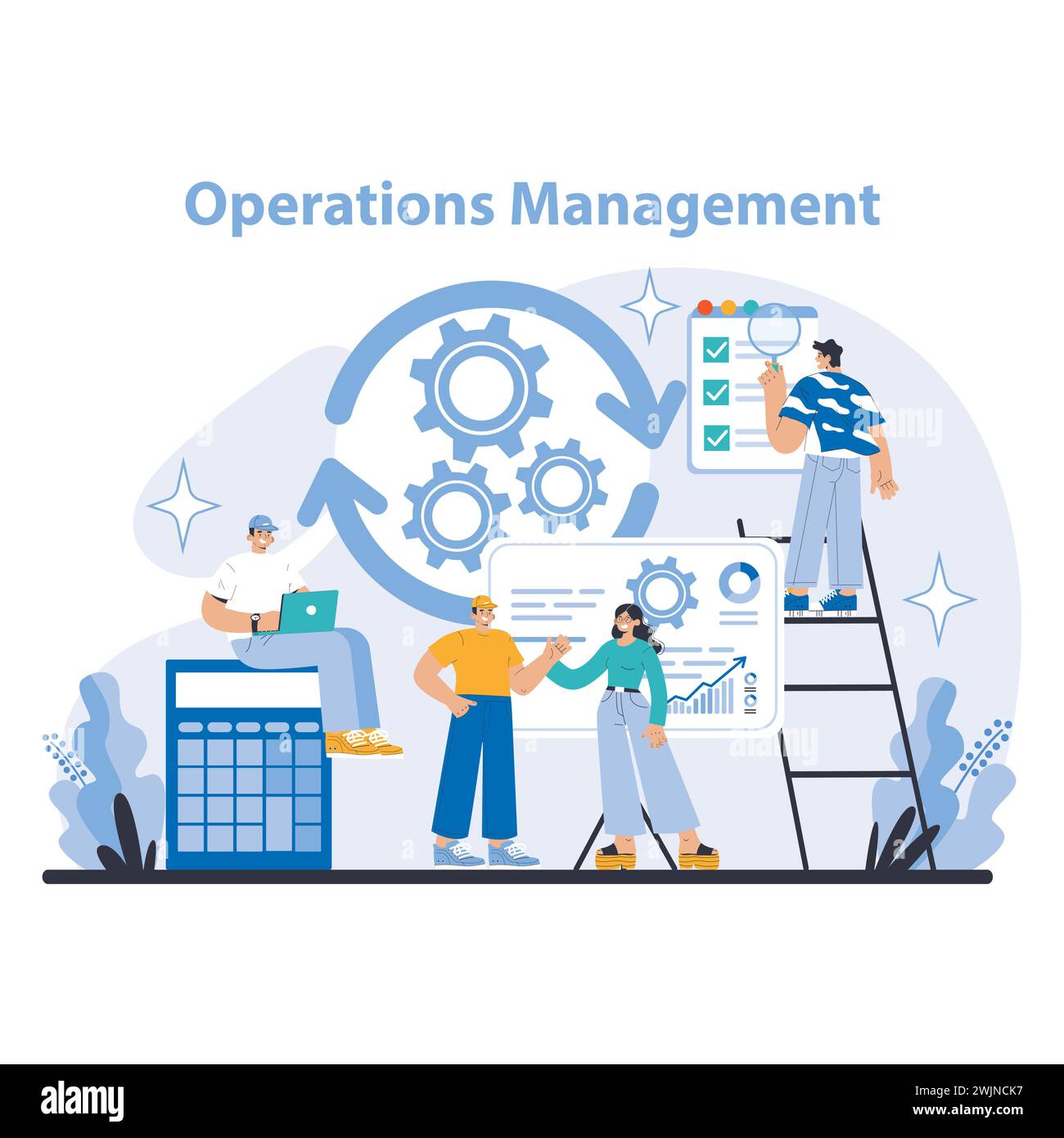 Strategy and management concept. Teams enhancing workflow, optimizing ... Strategy and management concept. Teams enhancing workflow, optimizing ...