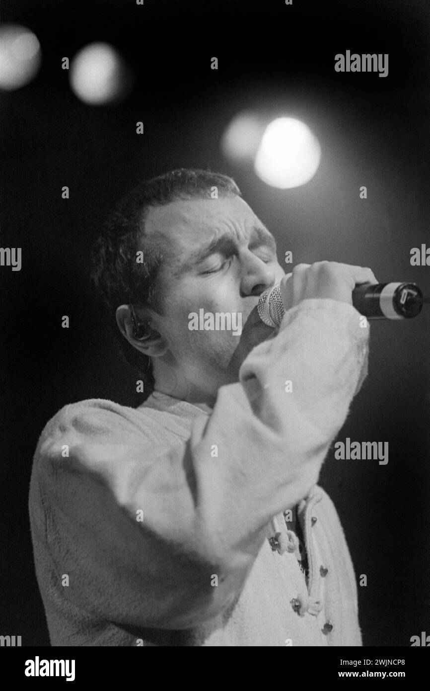 TIM BOOTH, JAMES, 1998: Tim Booth of the UK band James on their ...
