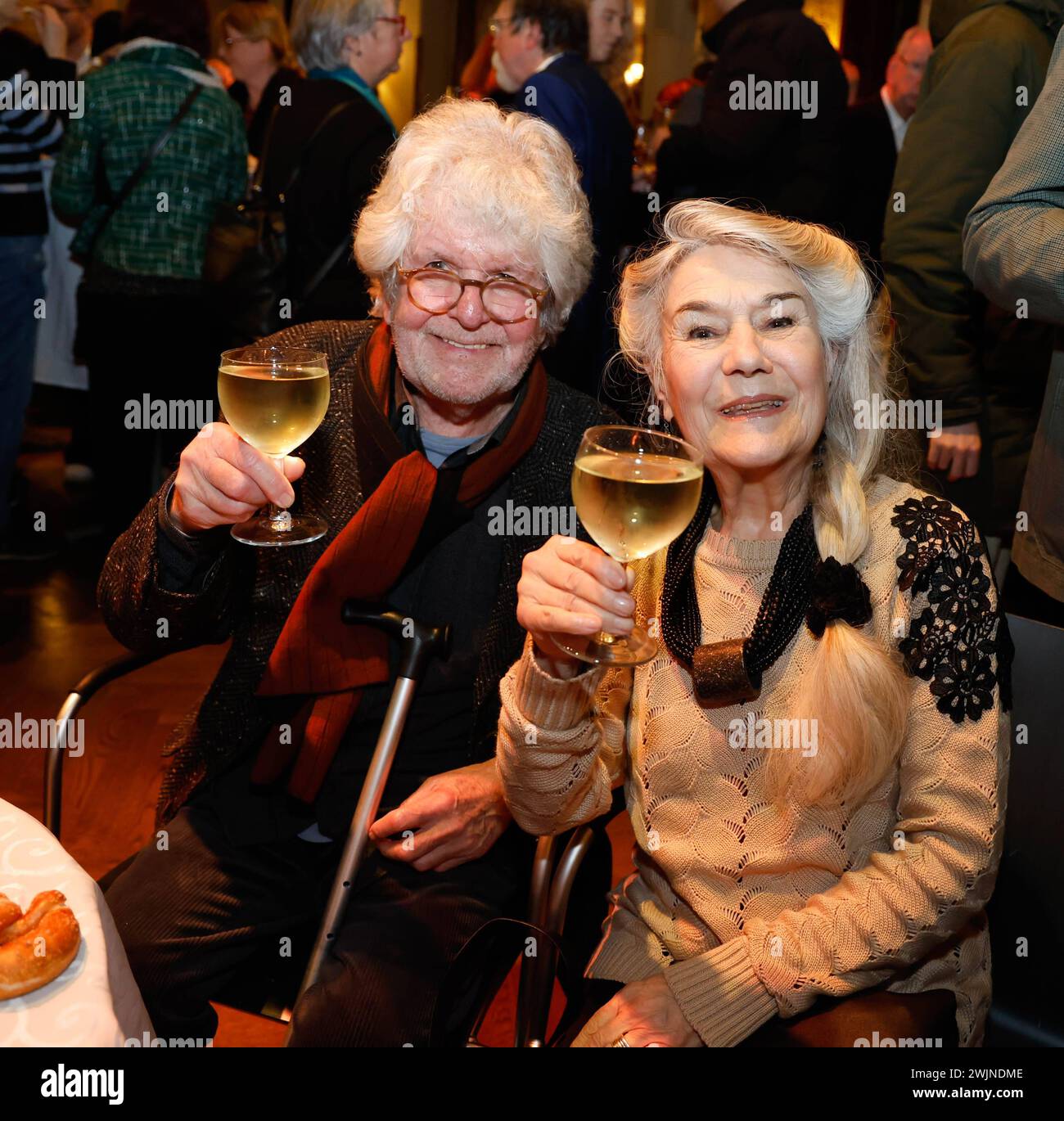 Wulf Weidner, Vera Mueller-Weidner bei der Verleihung des Goldenen ...