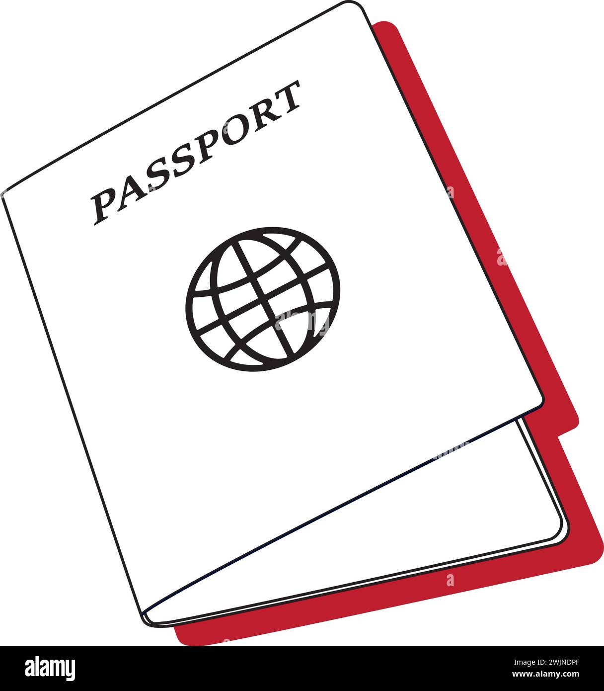 Identification icon monochrome simple Stock Vector Images - Alamy