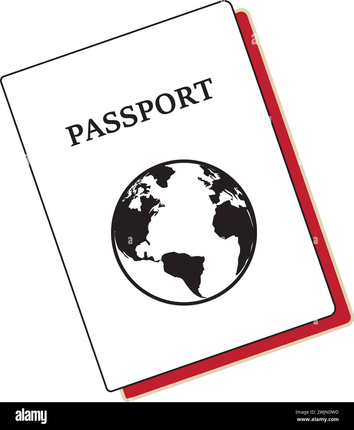 Identification icon monochrome simple Stock Vector Images - Alamy