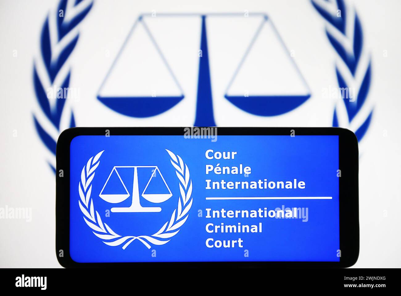 The international criminal court logo hi-res stock photography and ...