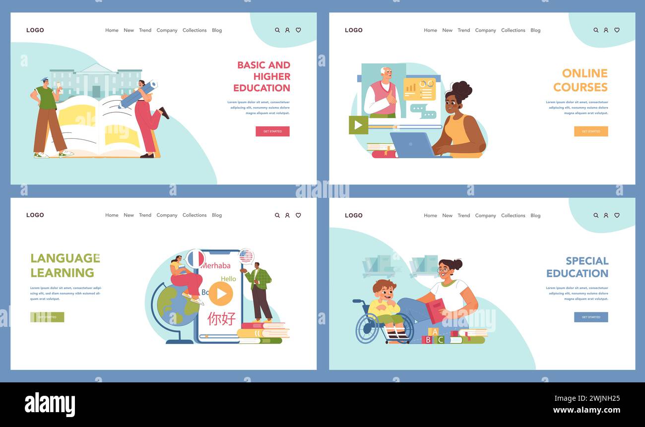 Special education teacher student Stock Vector Images - Alamy