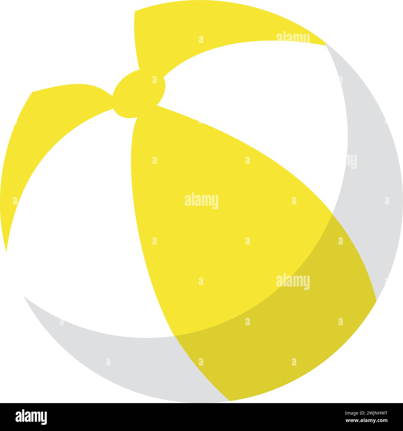 Isolated colored summer beach ball icon Vector Stock Vector Image & Art ...