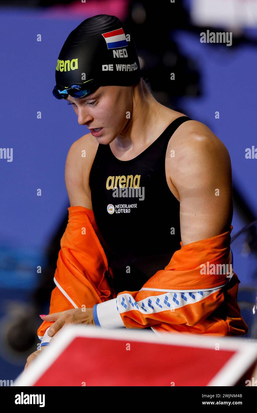 Doha, Qatar. 16th Feb, 2024. DOHA, QATAR - FEBRUARY 16: Maaike de Waard ...