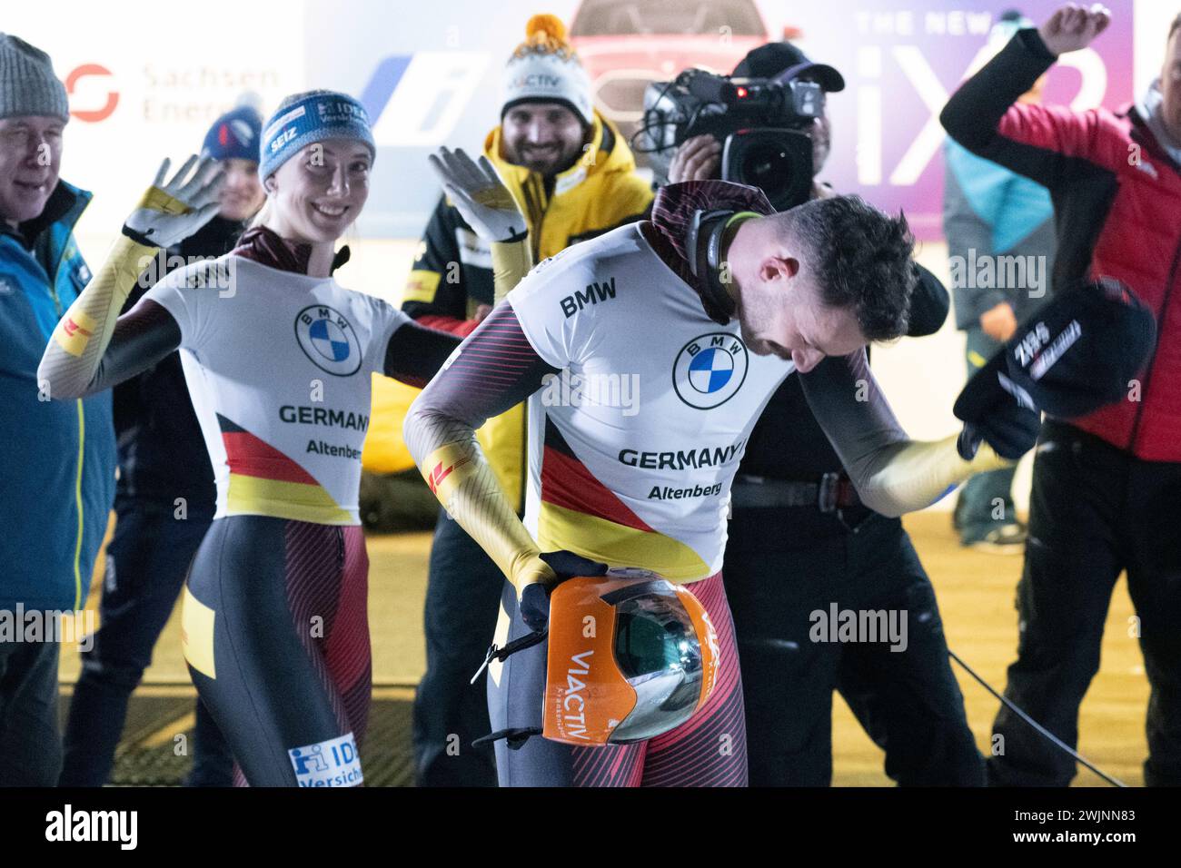 Sachsenenergie eiskanal hi-res stock photography and images - Alamy