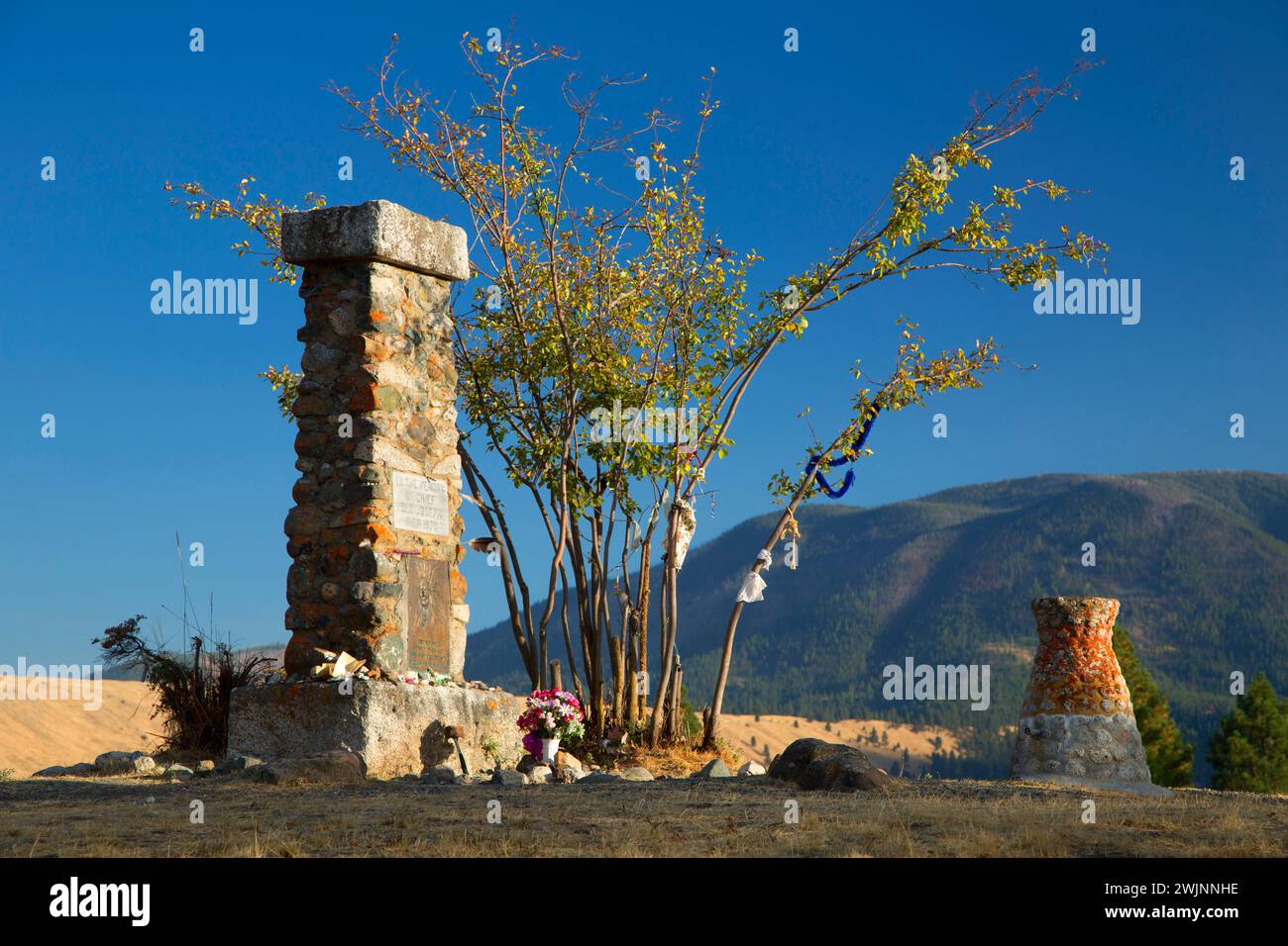 Chief Joseph grave, Nez Perce National Historical Park, Joseph, Hells ...