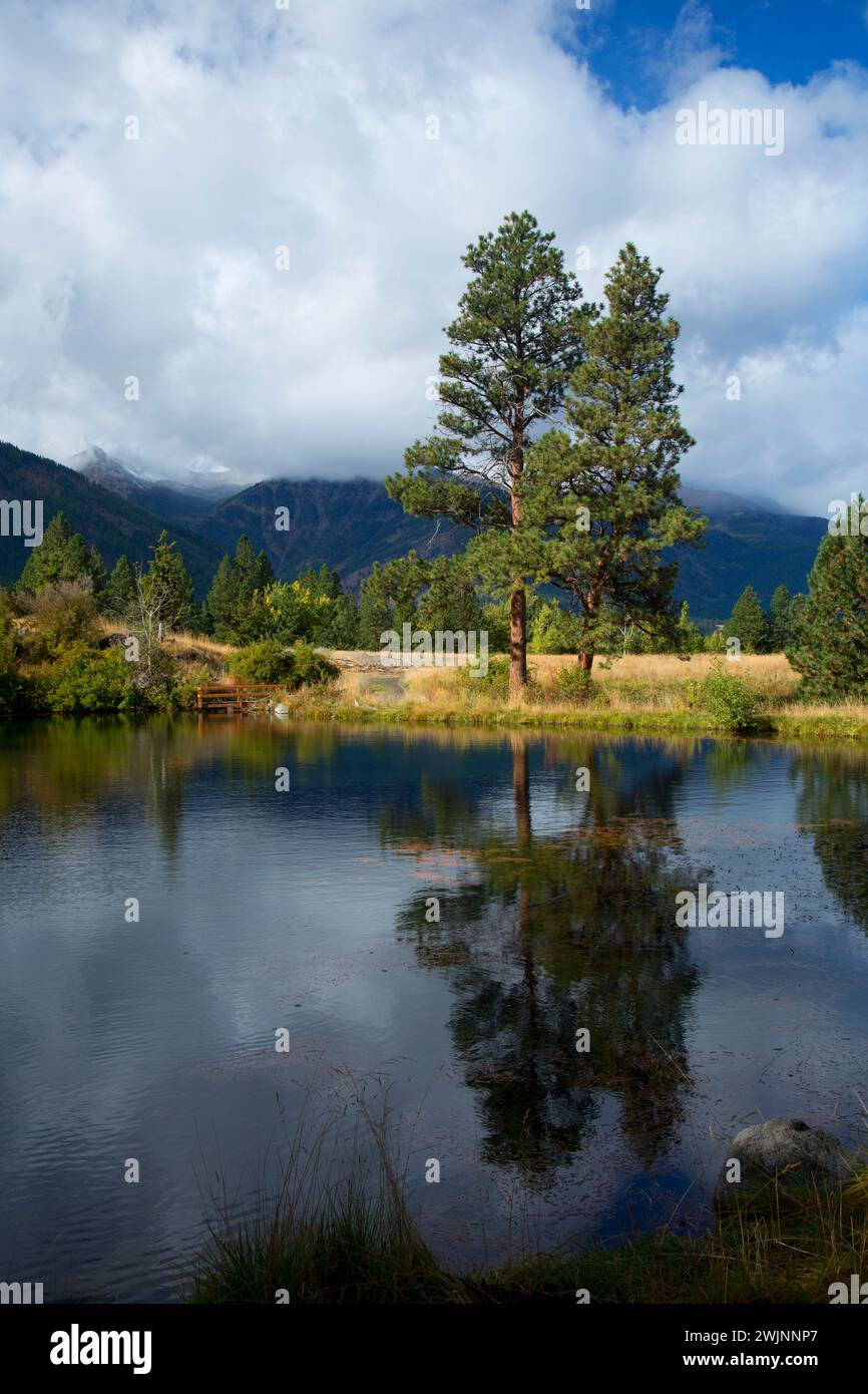 Knight's Pond, Iwetemlaykin State Park, Hells Canyon National Scenic ...
