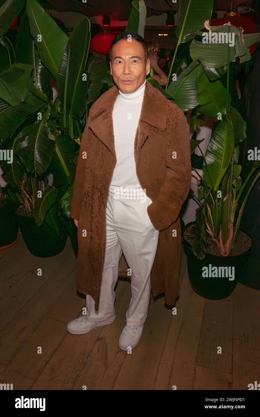 Marcus Teo attends the Frederick Anderson NYFW SS24 After Party at DOM ...