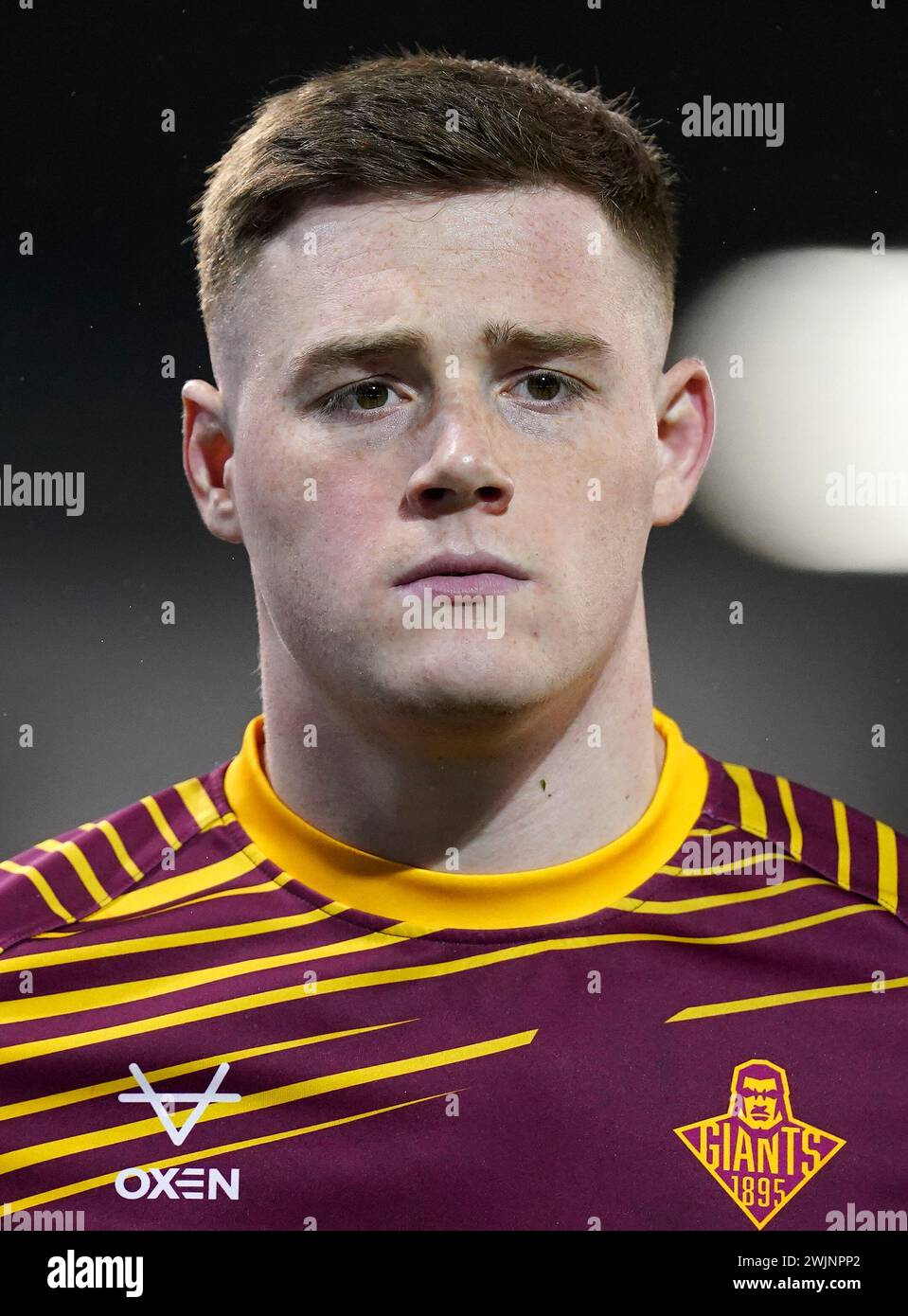 Huddersfield Giants' Sam Halsall ahead of the Betfred Super League ...