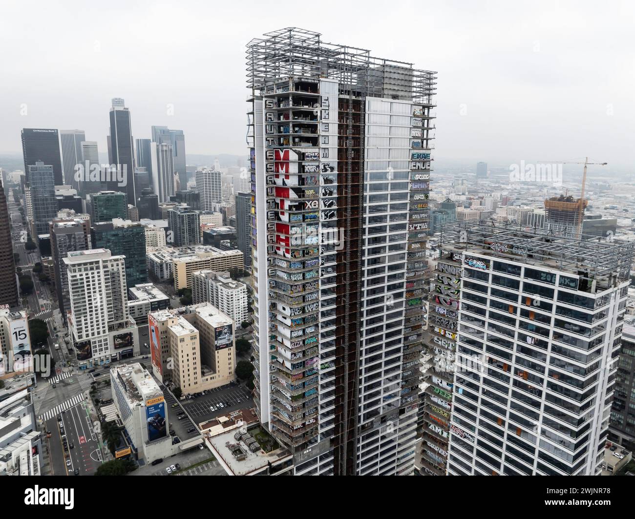 Los Angeles, USA. 16th Feb, 2024. The City of LA continues to find ways ...
