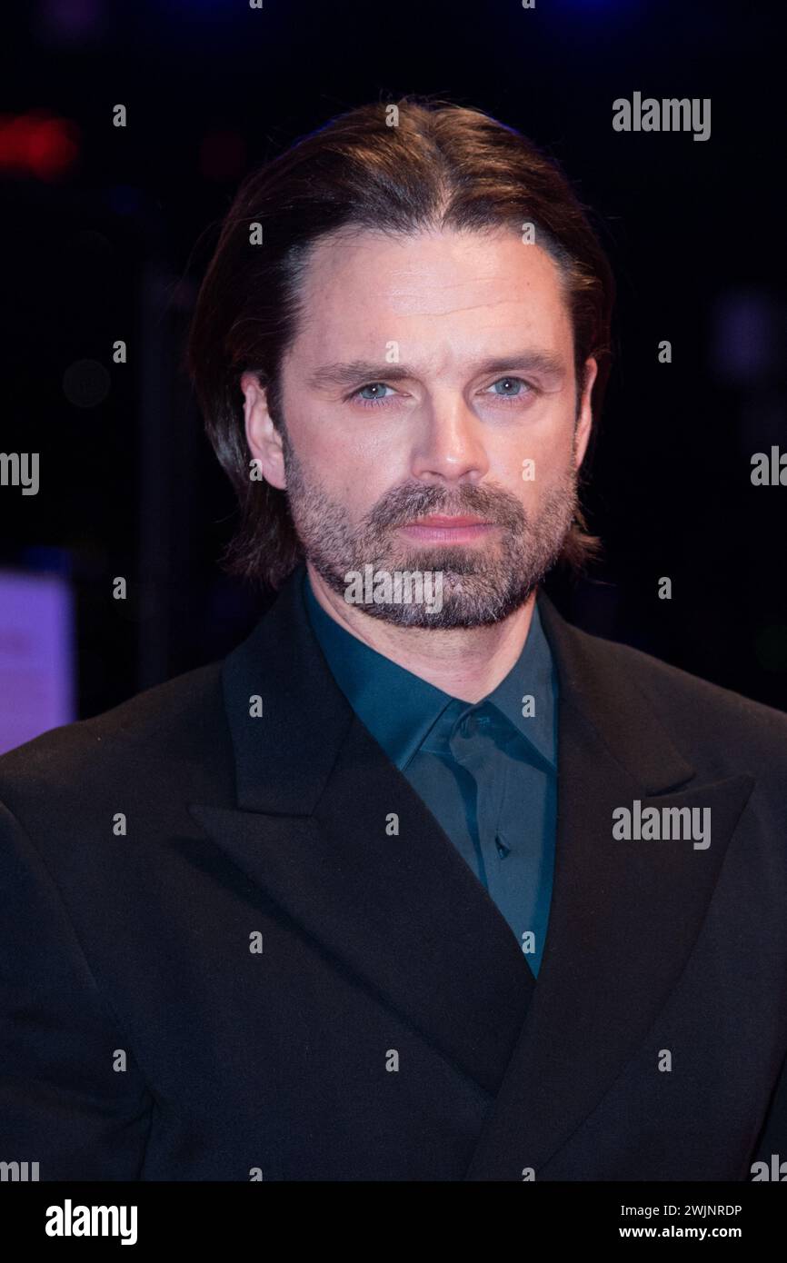 Berlin, Germany. 16th Feb, 2024. Sebastian Stan attending the A ...