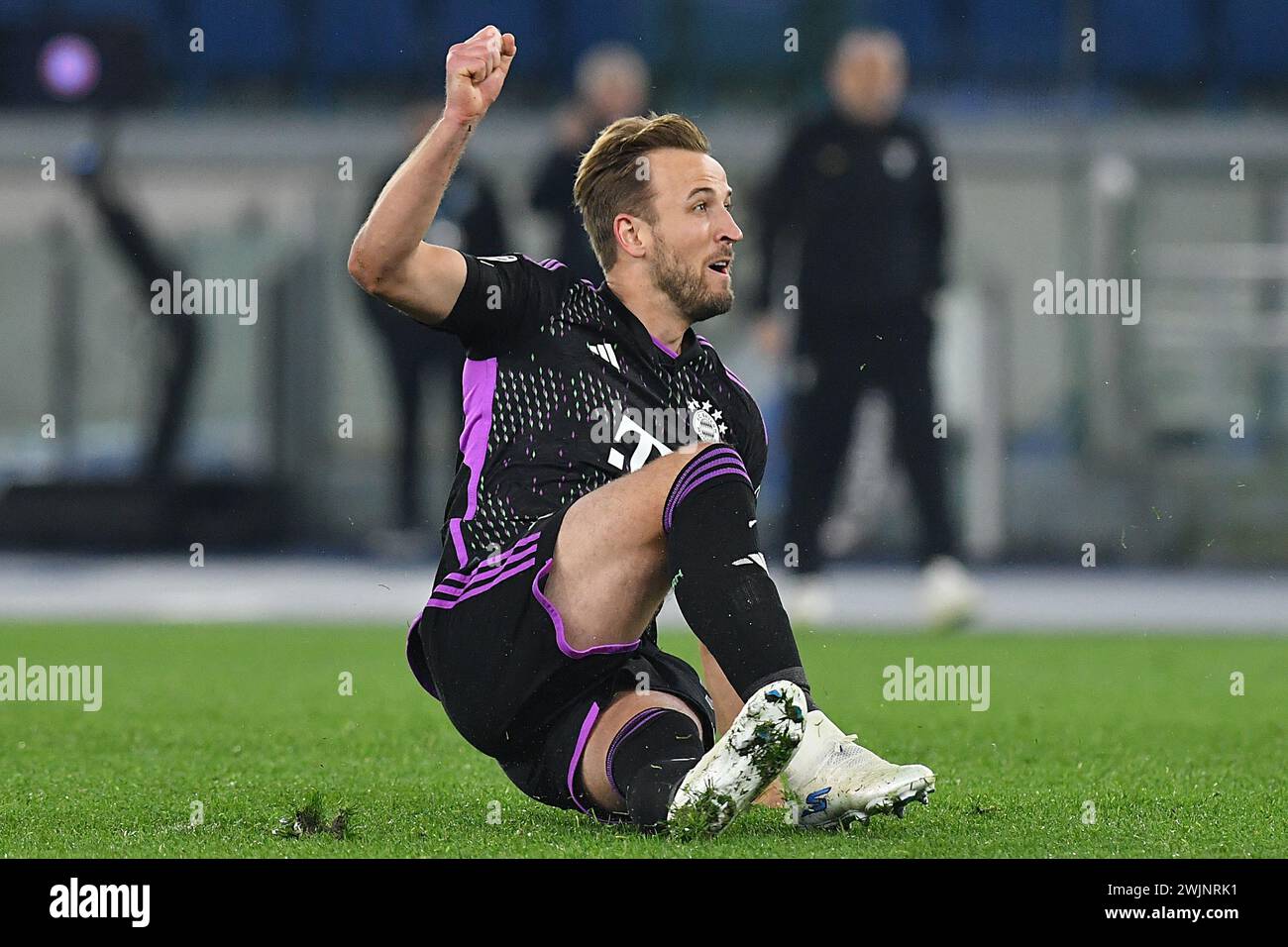 Stadio Olimpico, Rome, Italy. 14th Feb, 2024. Champions League, Round ...