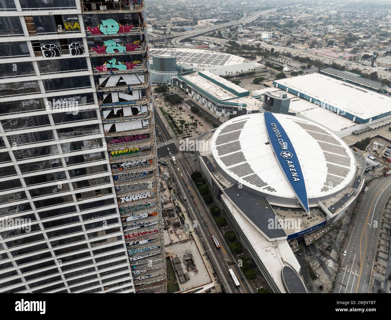 Los Angeles, USA. 16th Feb, 2024. The City of LA continues to find ways ...