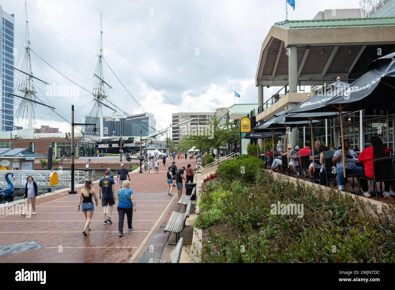 Baltimore walk hi-res stock photography and images - Alamy