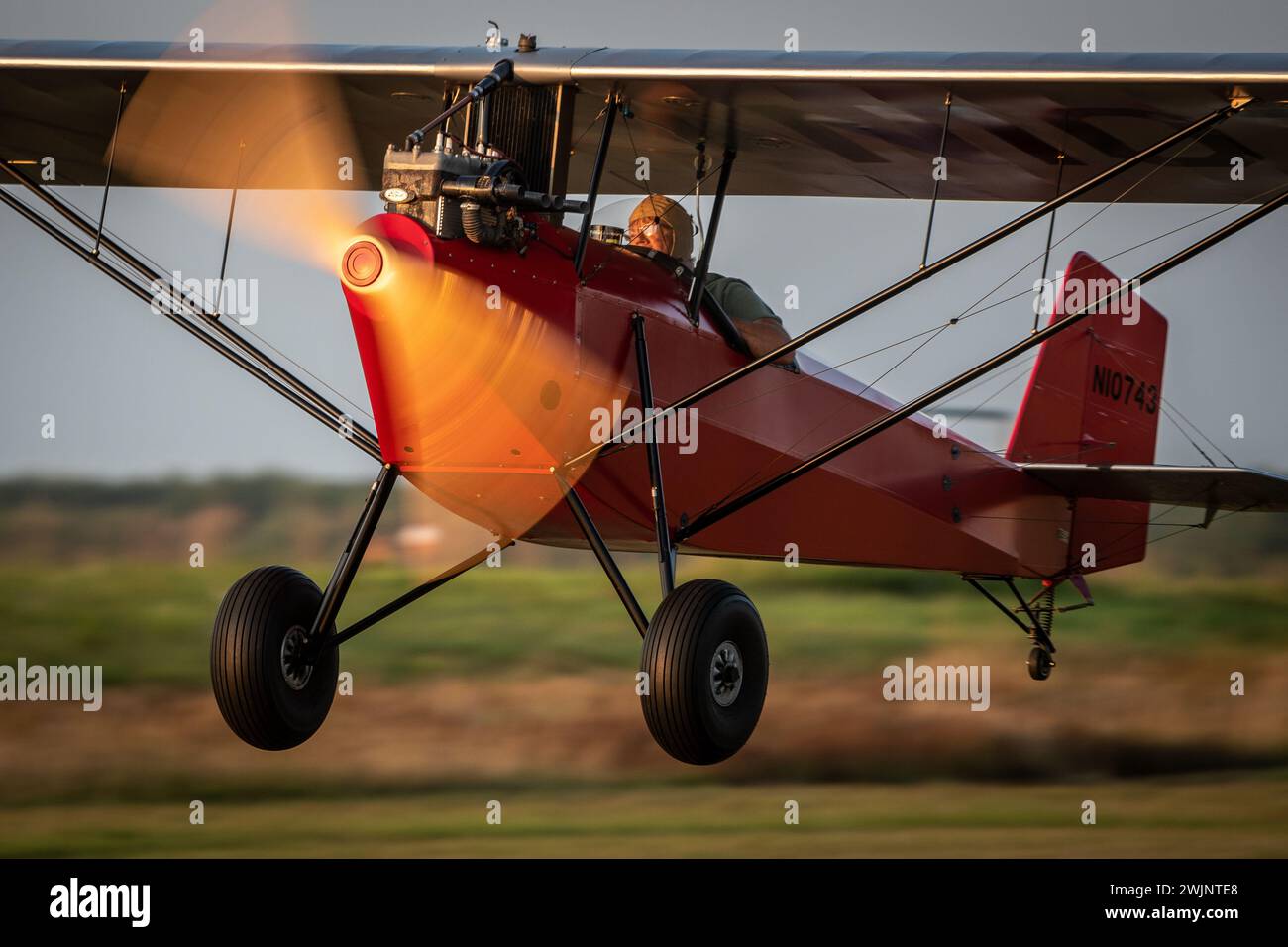 Pietenpol airplane at Brodhead Pietenpol Reunion Stock Photo - Alamy