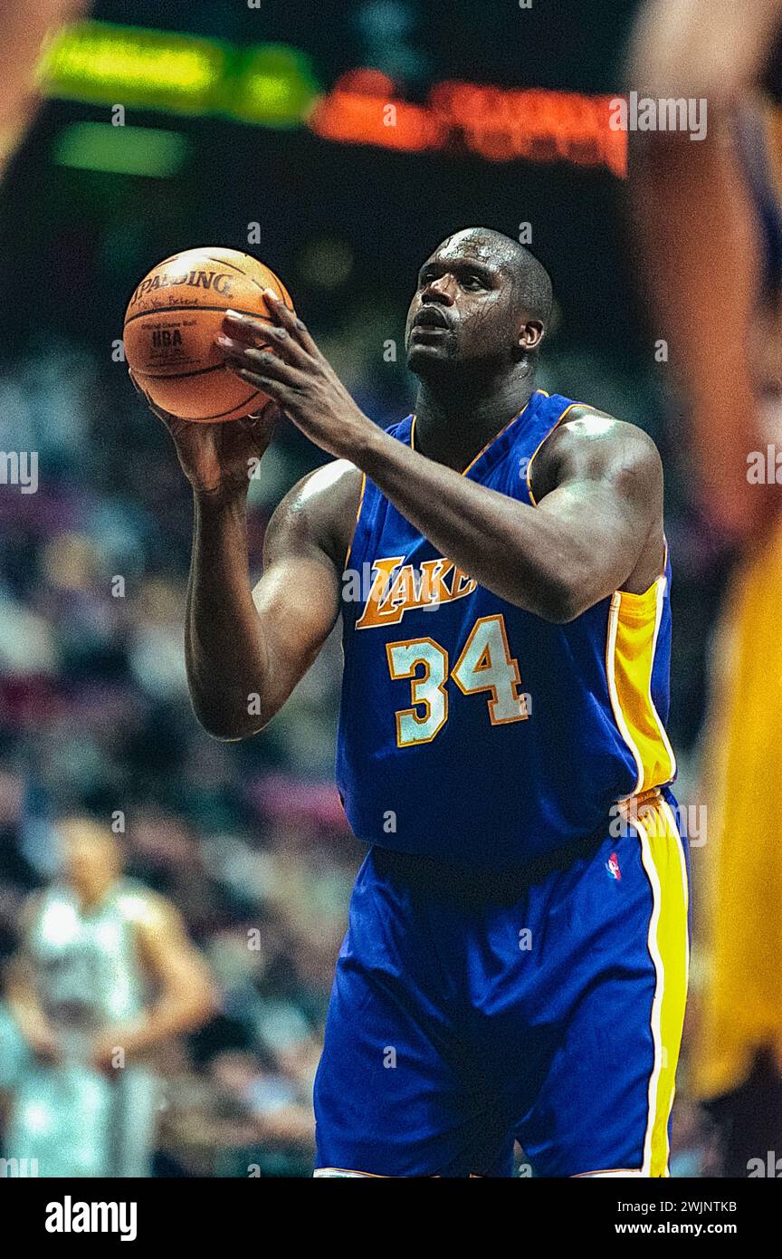 Shaquille o'neal 2001 hi-res stock photography and images - Alamy