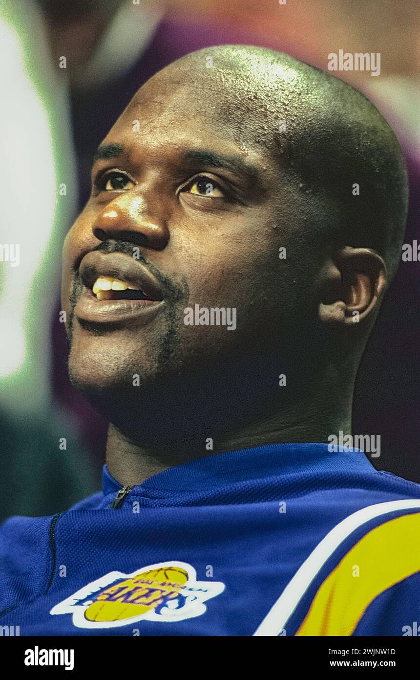 Shaquille oneal lakers hi-res stock photography and images - Alamy