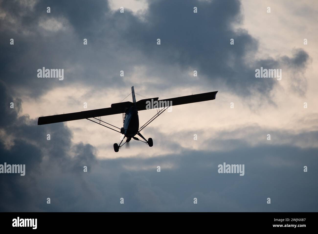 Pietenpol Air Camper airplane at Brodhead Pietenpol Reunion Stock Photo ...